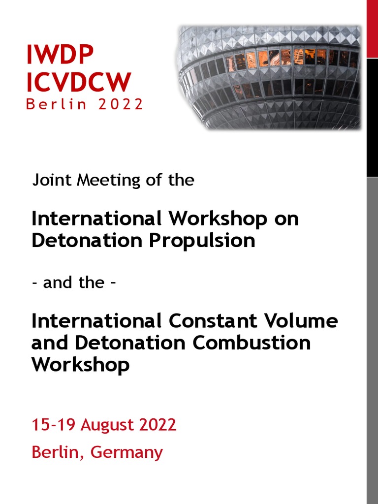 2022 IWDP ICVDCW Program | PDF | Berlin | Energy Technology