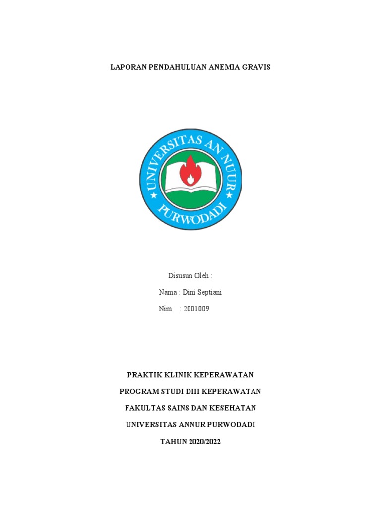 Laporan Anemia Gravis: Gejala dan Penyebab | PDF