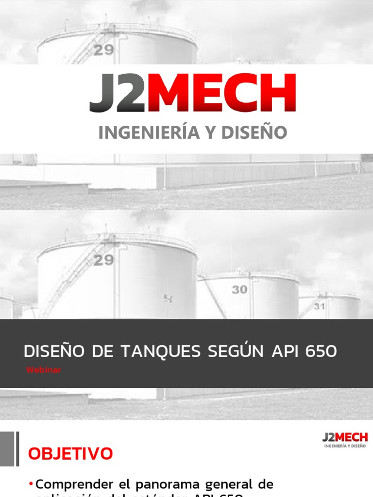 Diseno de Tanques API 650 Webinar | PDF | Presión | Líquidos