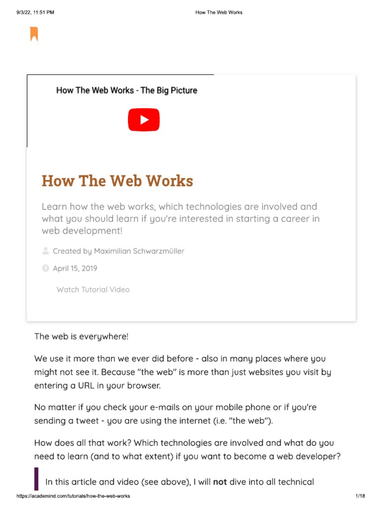 How Does Website Works | PDF
