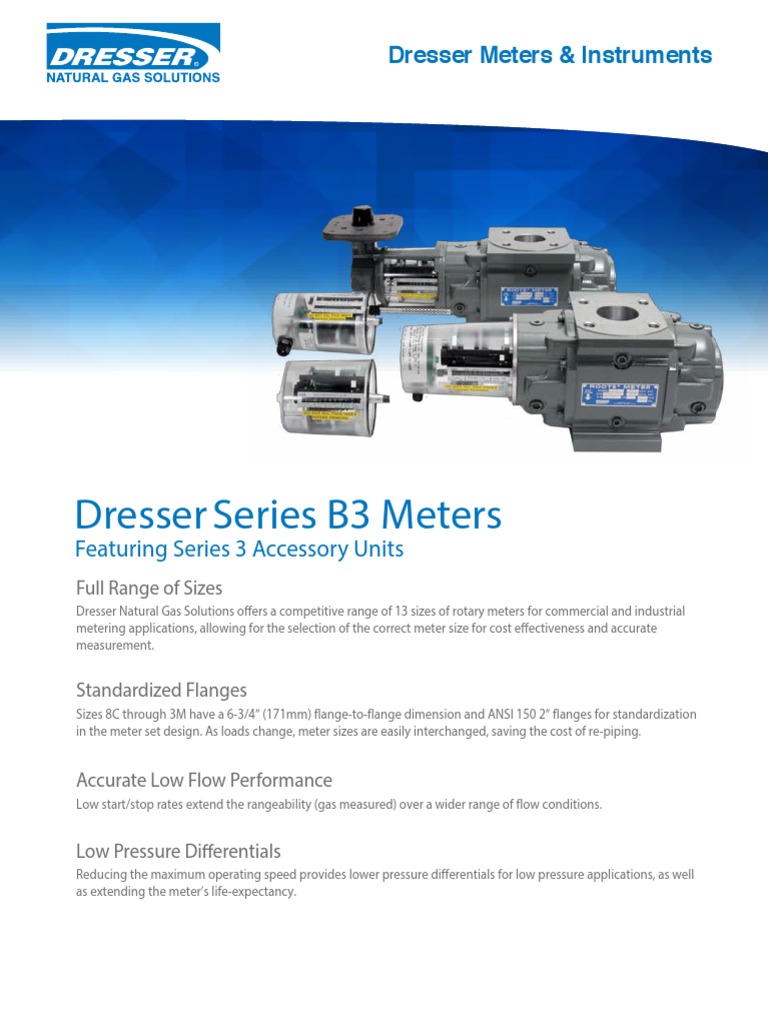 MEDIDOR DRESSER 8c-11c-15c - Ngs-Mi-0006-1 | PDF | Gases | Electrical ...