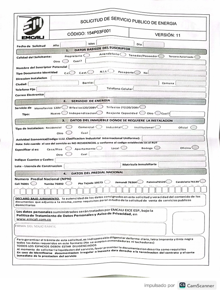 Documentos Emcali Aumento de Carga | PDF