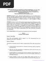 Implementing RA 11900 Regulations | PDF | Electronic Cigarette
