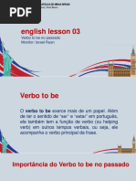 Verbo To Be Tabela | PDF