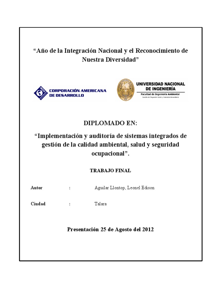 Trabajo Final Sig | PDF | Business
