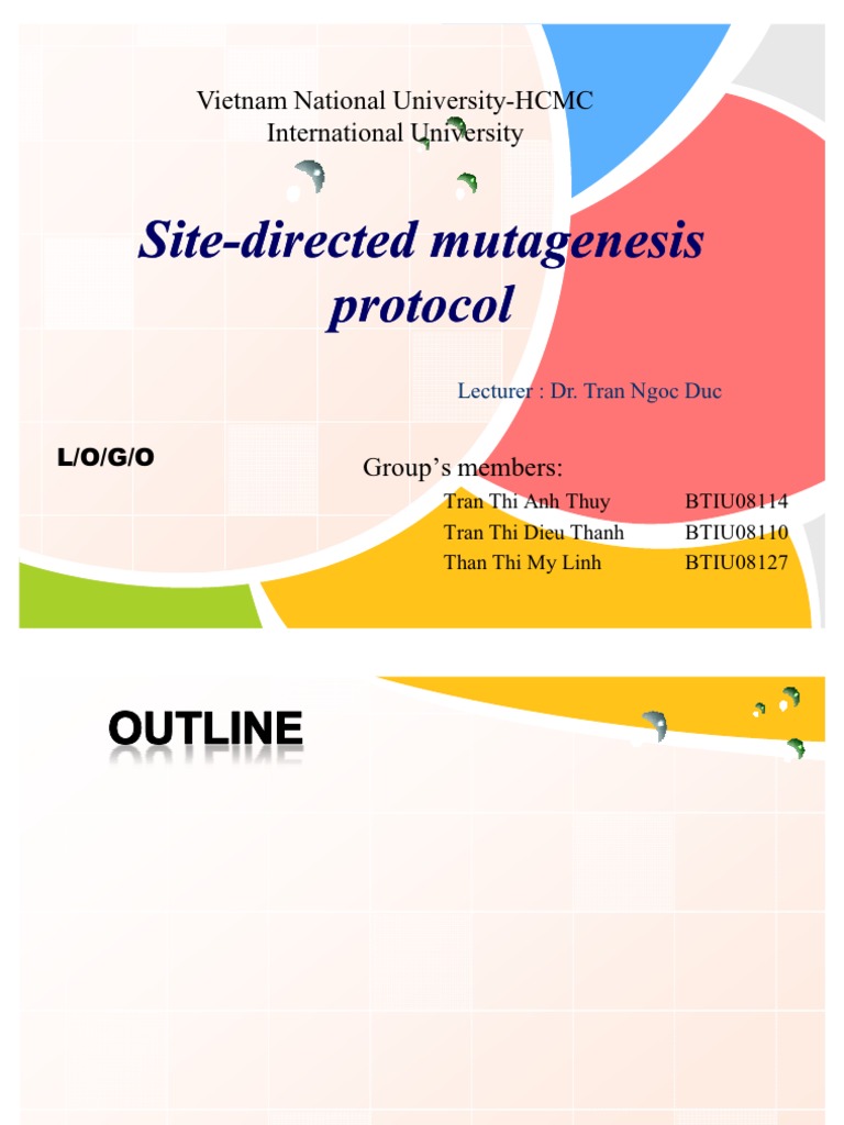Site Directed Mutagenesis | PDF