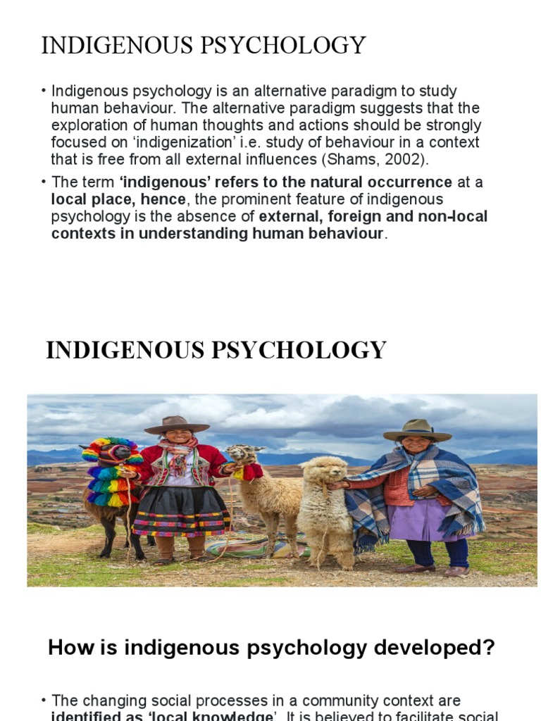 Indigenous Psychology | PDF | Psychology | Thought Indigenous Psychology | PDF | Psychology | Thought