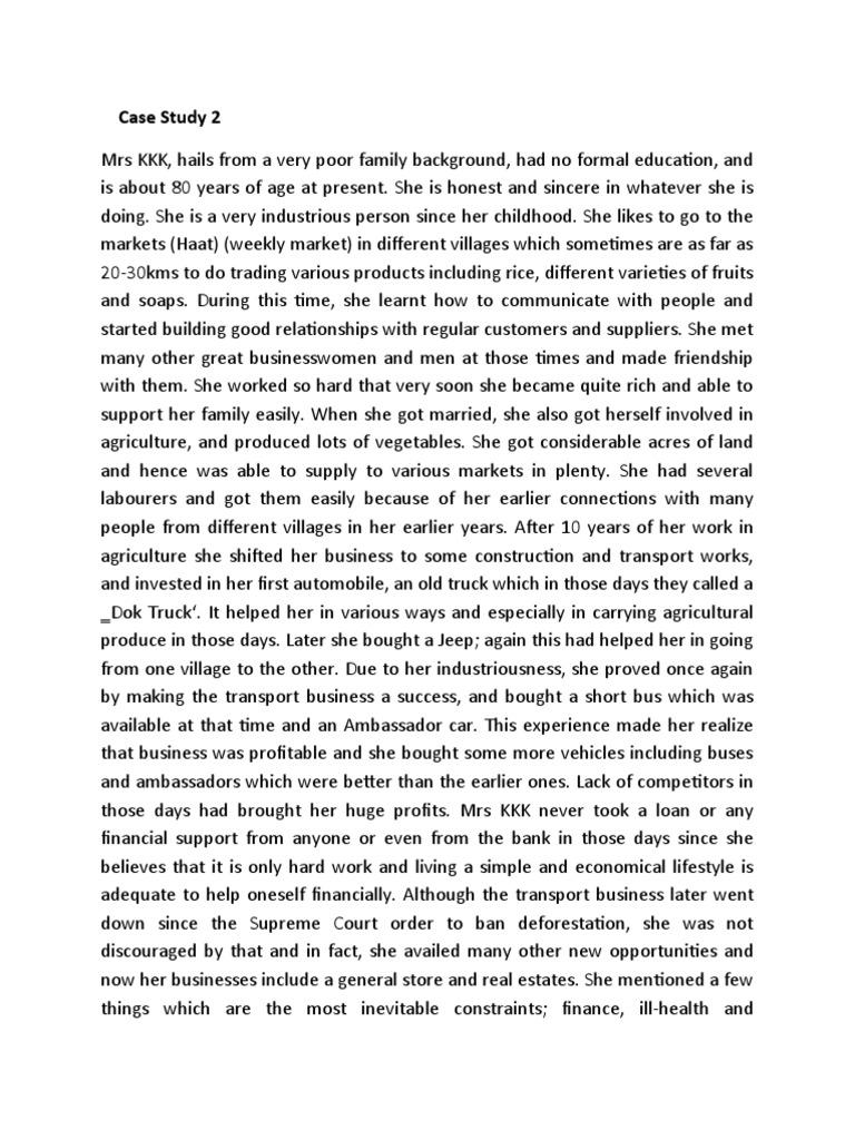 Case Study 2 | PDF | Entrepreneurship | Economies