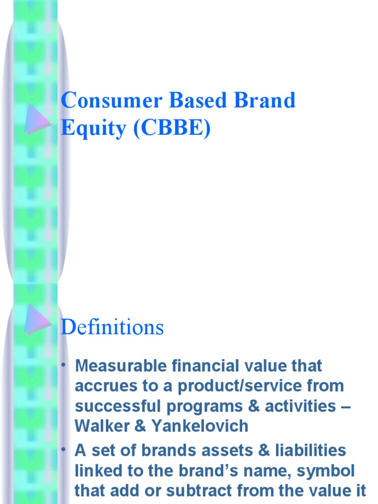 CBBE Pyramid of Brand Equity | PDF | Brand | Equity (Finance)
