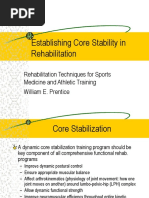 Sahrmann Core Stability Test | PDF
