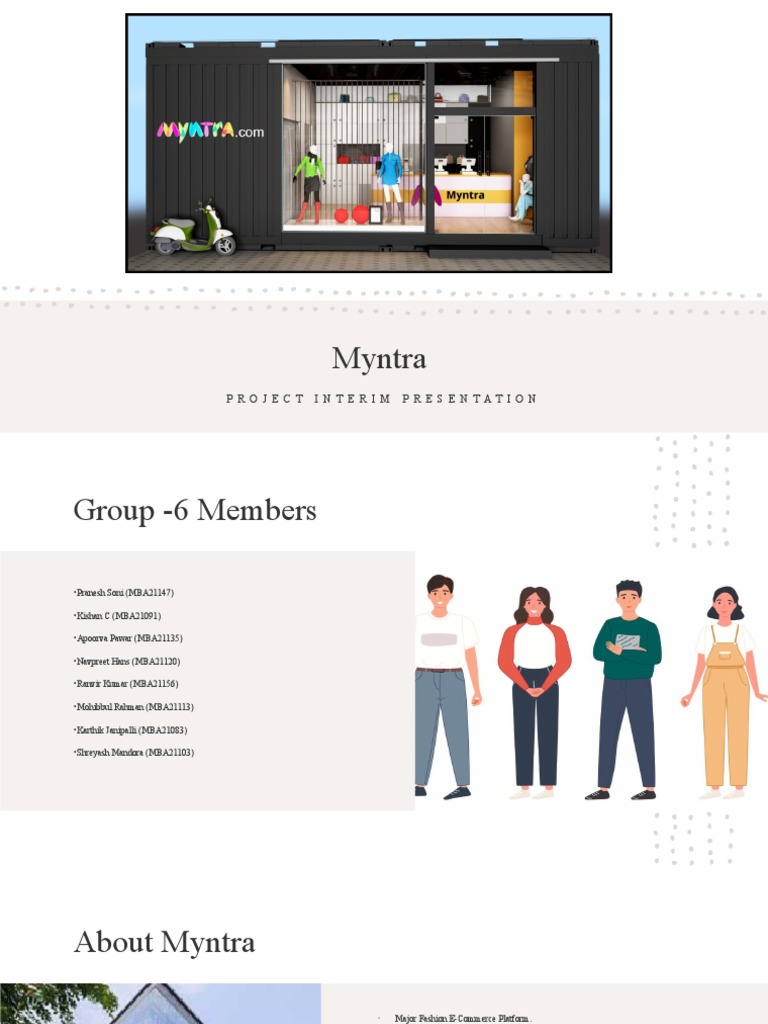 Myntra | PDF | Customer Relationship Management | E Commerce