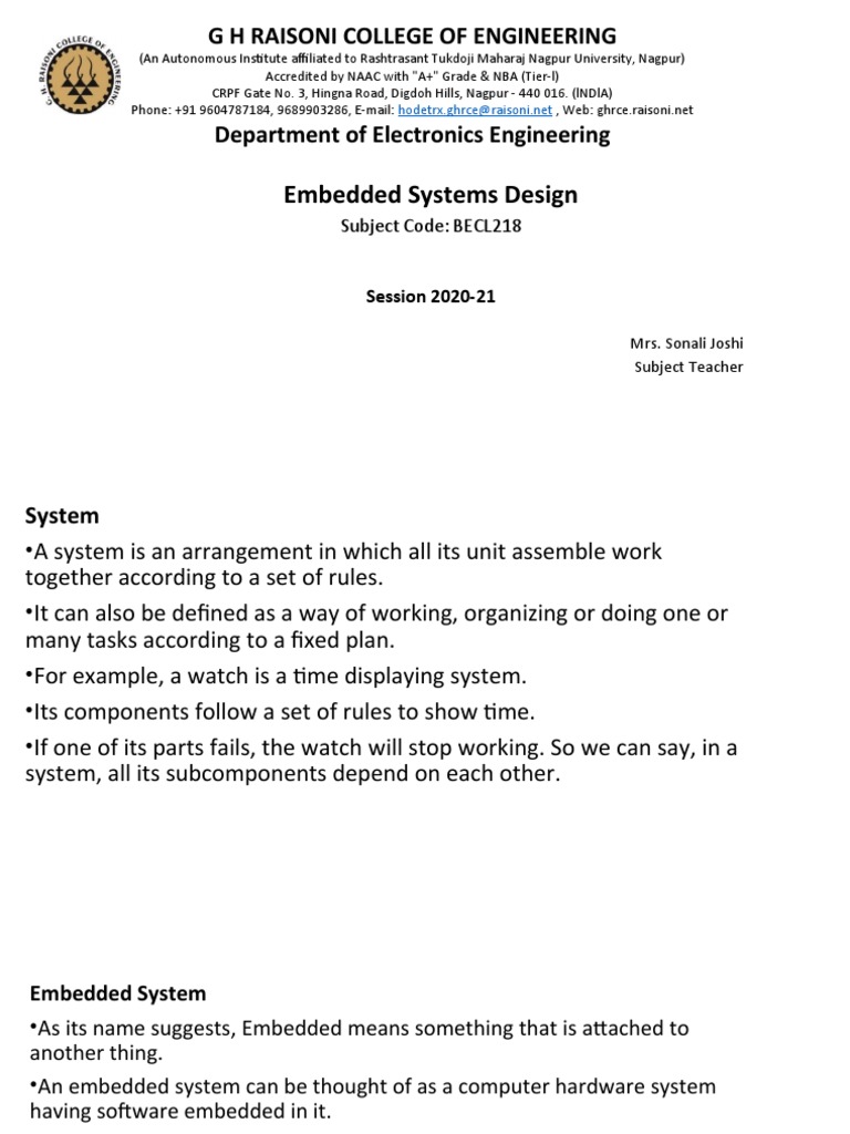 Unit 1 | Download Free PDF | Microcontroller | Computer Data Storage