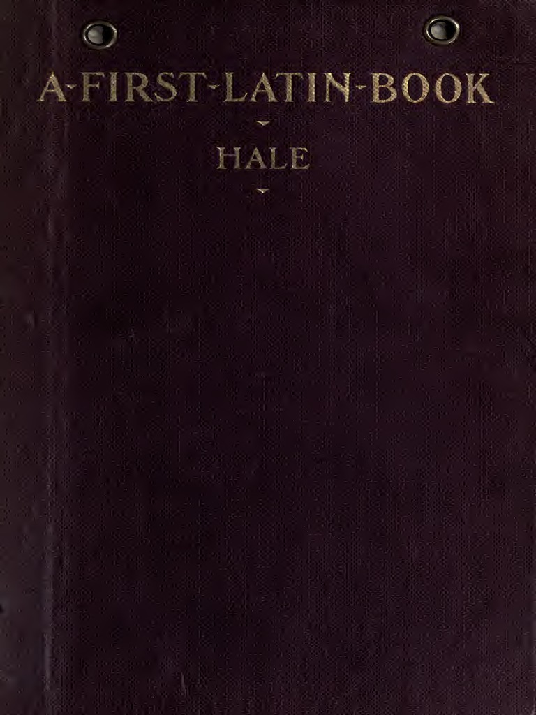 William Gardner Hale, First Latin Book | Download Free PDF ...