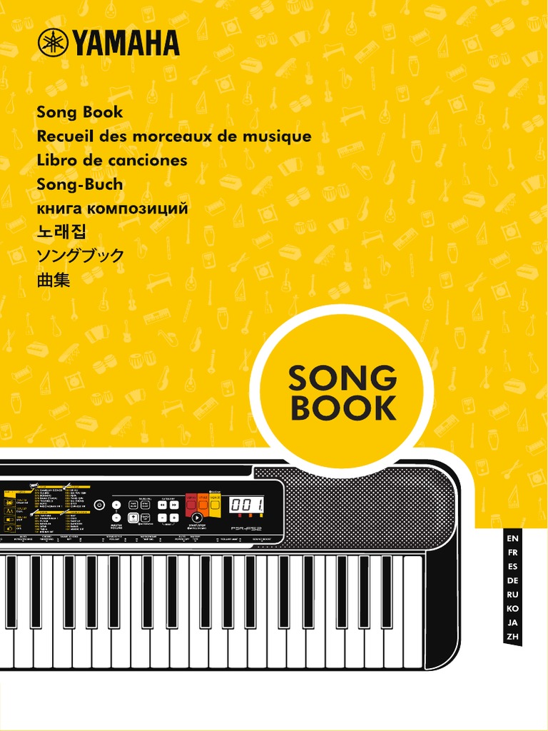 PSR f52 songbook-YAMAHA | PDF