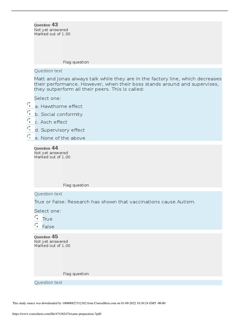 Psychology 5 PDF | PDF | Psychology | Industrial And Organizational Psychology