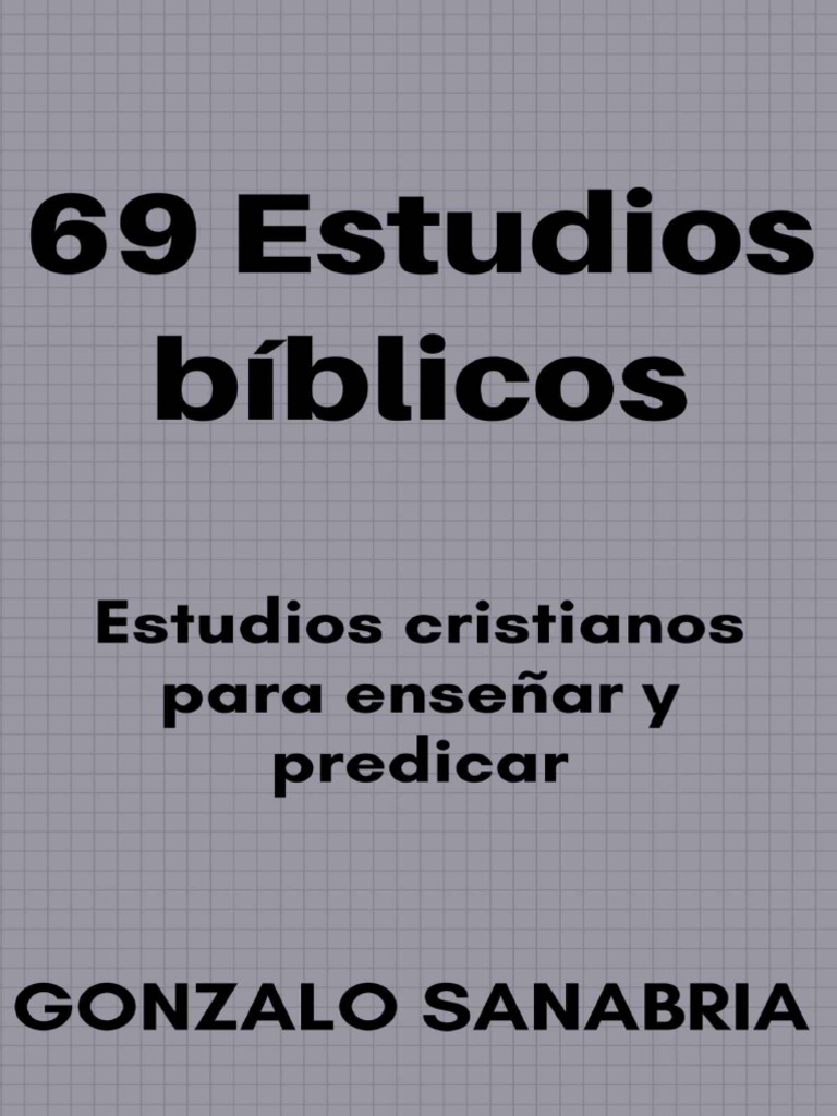 69 Estudios Bíblicos para Predicar | PDF | Moisés | David