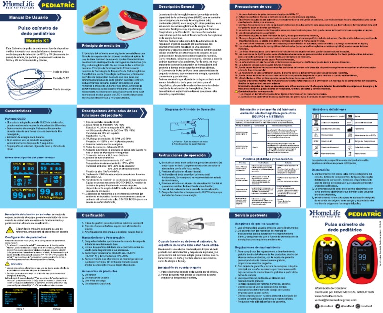 k1 Manual Homelife A | PDF