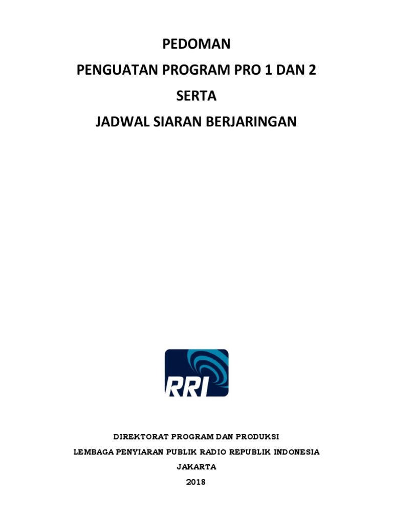 Juklak Pro1 Dan 2 | PDF