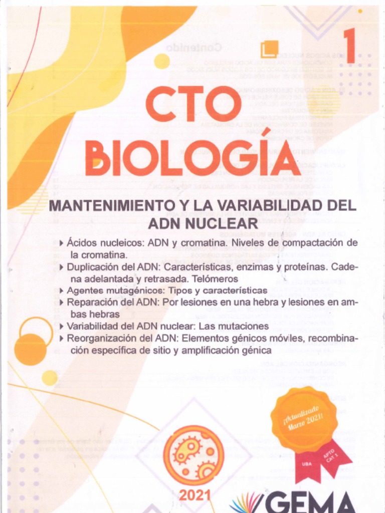 Cto Biologia 1 | PDF