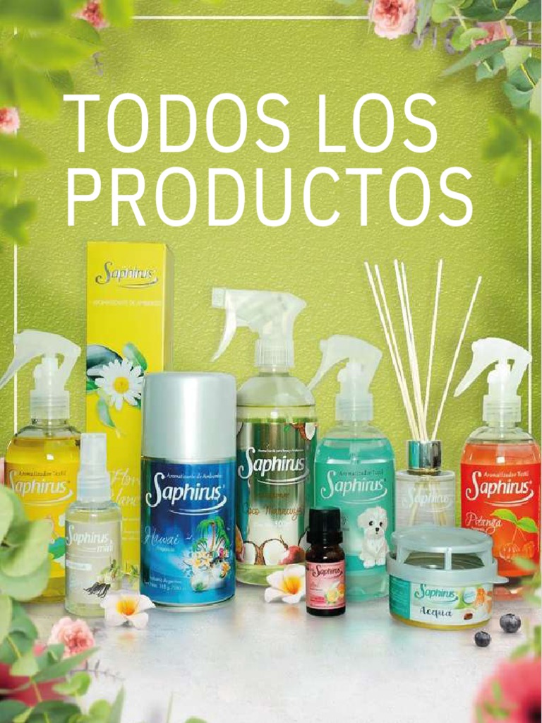 Catalogo Saphirus | PDF | Perfume | Naranja)