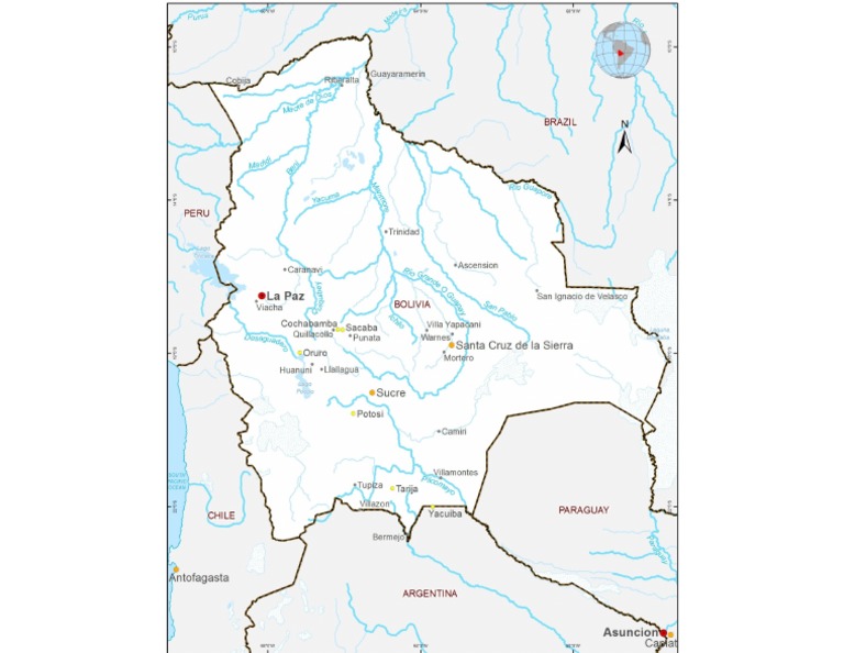 Bolivia Mapa | PDF