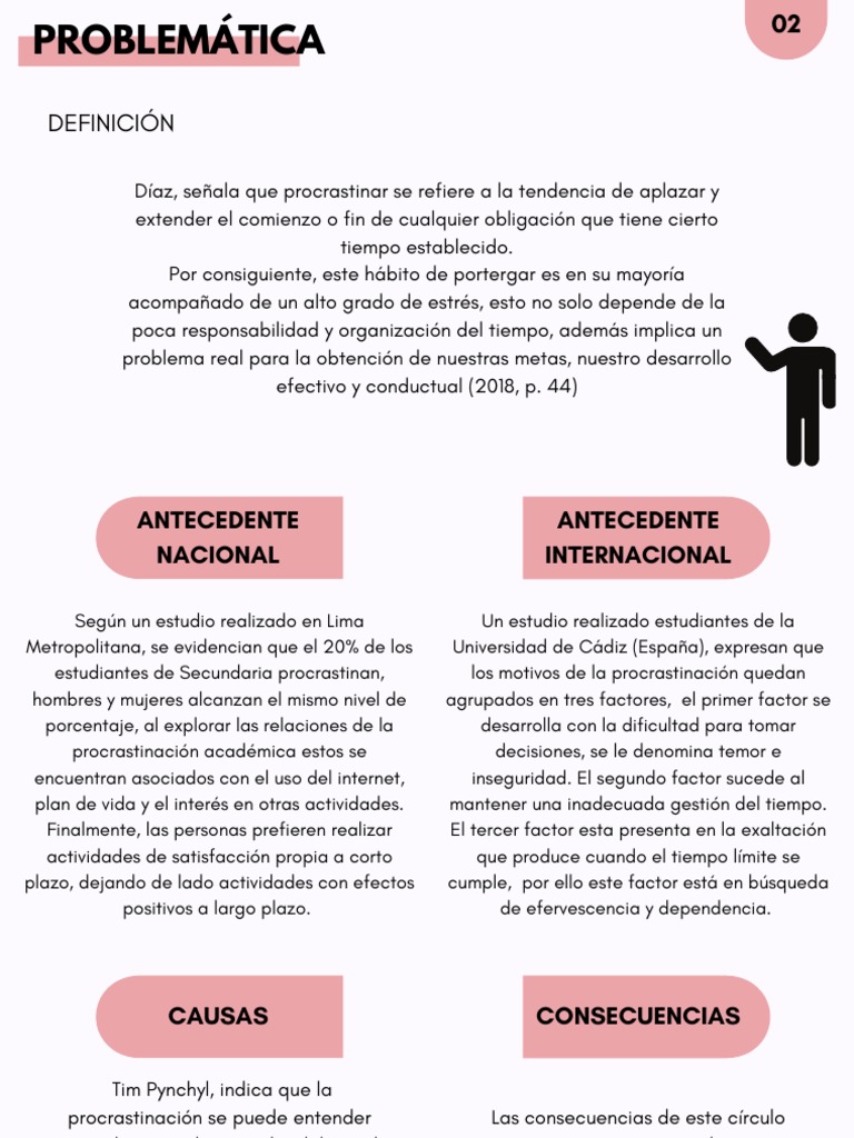 Problemática - Tutoria Iii | PDF | Dilación | Habilidades profesionales
