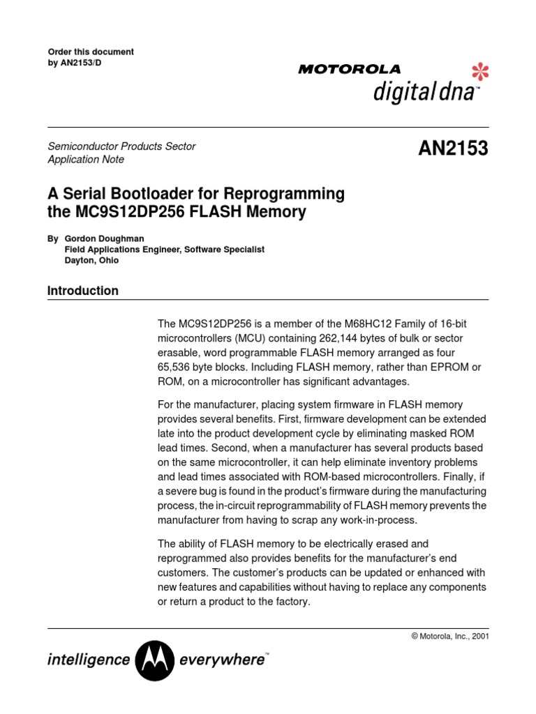 Serial Bootloader | PDF | Flash Memory | Microcontroller