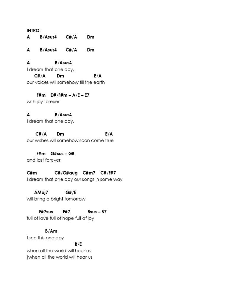 Chords | PDF | Music Theory | Performing Arts