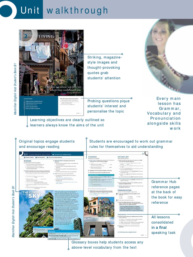 Macmillan-English-Hub Unit Tour | PDF