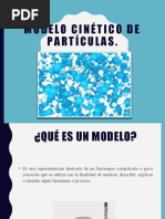 Modelo cinético corpuscular de la materia | PDF