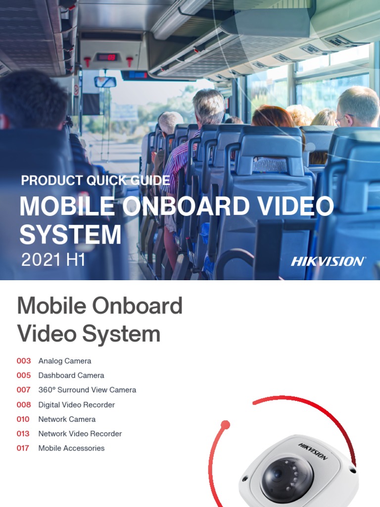 Mobile Onboard Video System Product Quick Guide 2021H1 | PDF | Video | Usb