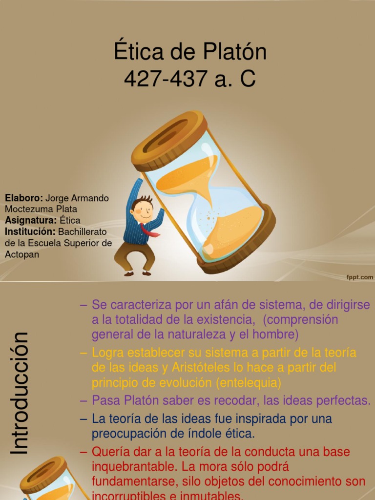 Ética de Platón | PDF | Platón | Conocimiento