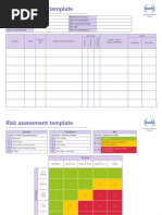 Hazard Assessment HIRAC Form Sample | PDF | Risk | Hazards