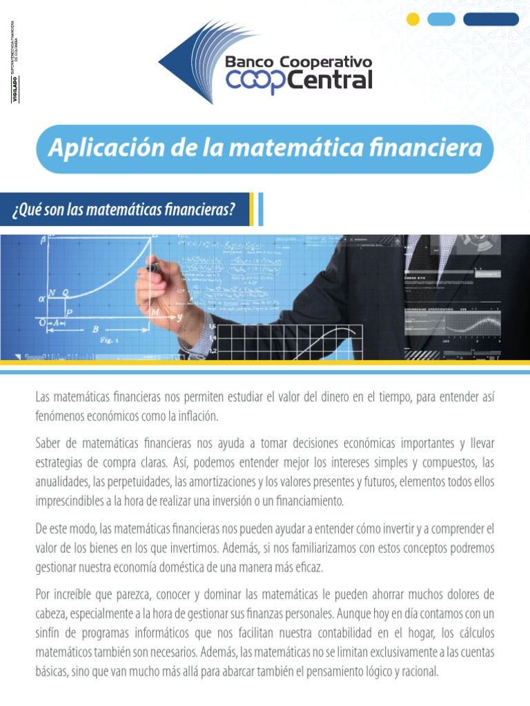 Matemáticas Financieras: Claves para Invertir | PDF | Interés ...