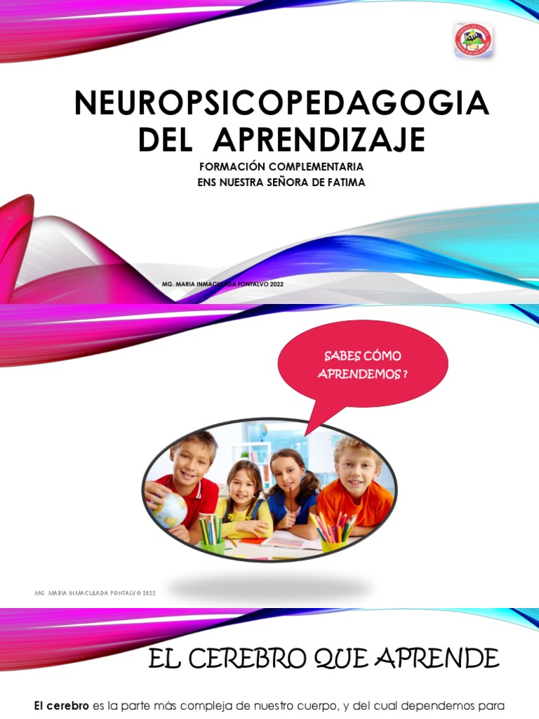 NEUROPSICOPEDAGOGIA DEL Aprendizaje MAKU | PDF | Cerebro | Sistema nervioso central