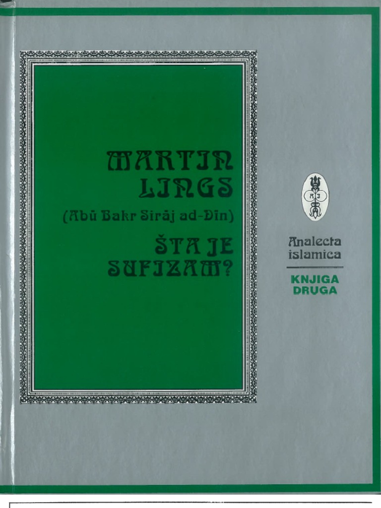 Martin Lings Sta Je Sufizam | PDF