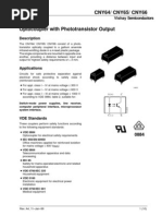 PC849 Photocoupler High Density Mounting Type | PDF | Anode ...