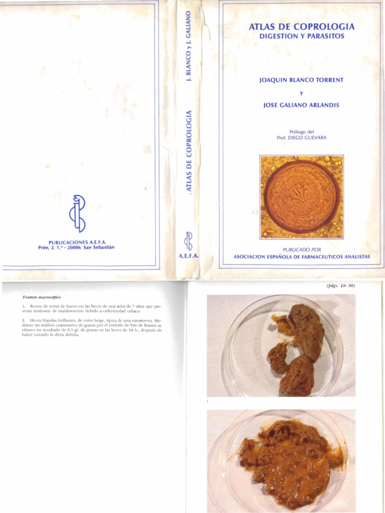 Atlas de Coprología y Digestión | PDF | Compuestos químicos | Productos ...