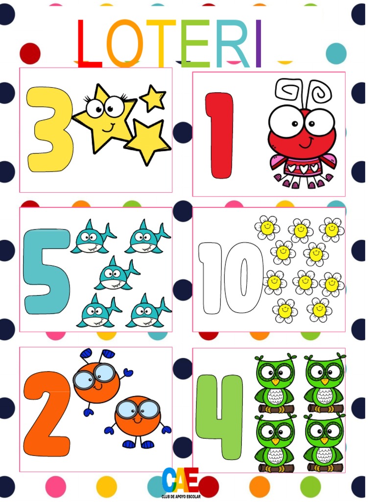 Lotería de Números para Imprimir Del 1 Al 10 | PDF