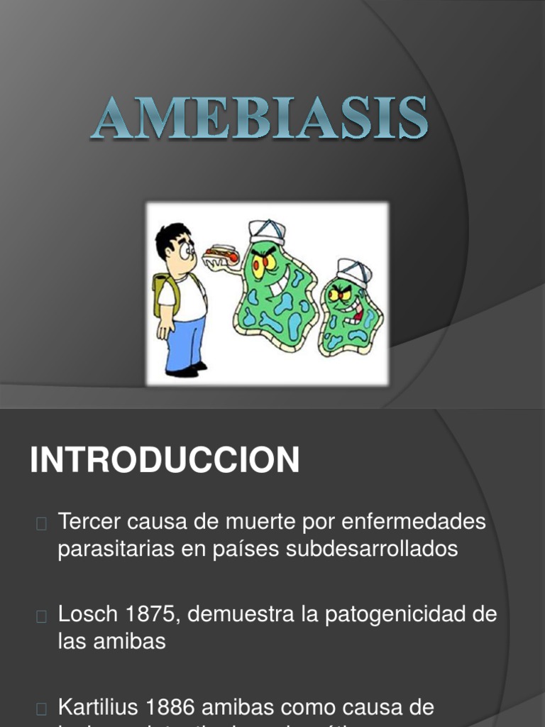 AMEBIASIS | PDF | Especialidades Medicas | Medicina CLINICA