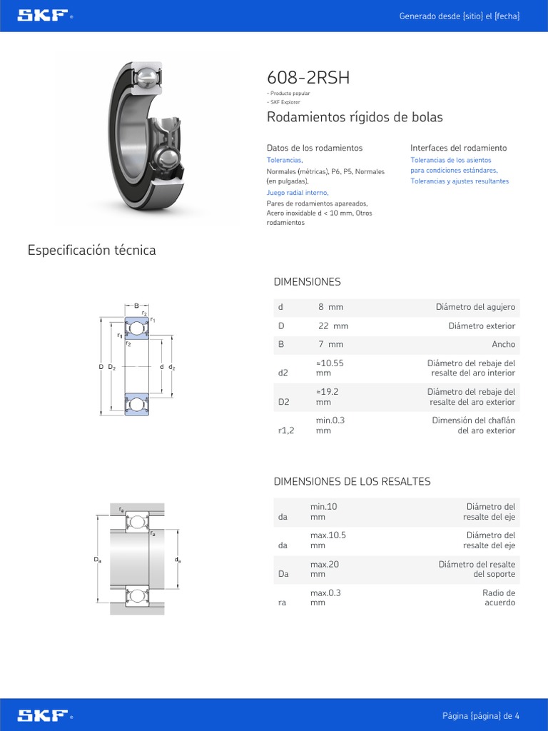 608-2RSH SKF | PDF | Red mundial | Internet y web