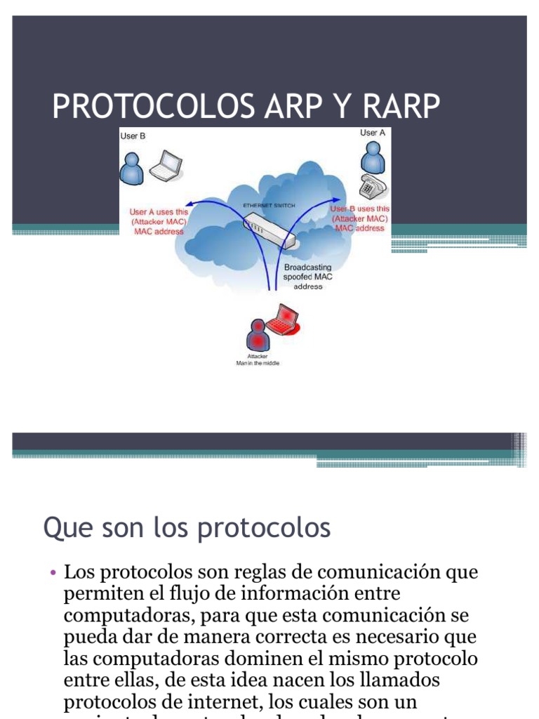 Protocolo ARP y RARP | PDF | Protocolos de internet | Red de computadoras