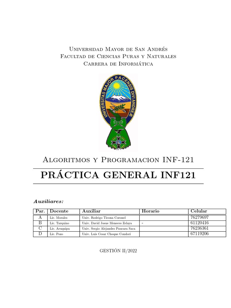 Practica General | PDF | Constructor (Programación Orientada a Objetos) | Programación