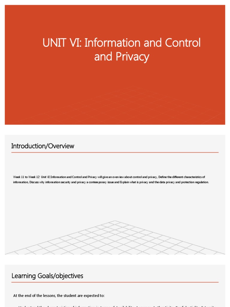 Information Control and Privacy | PDF | Security Hacker | Intellectual Property