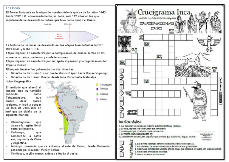 Fichas de Los Incas | PDF
