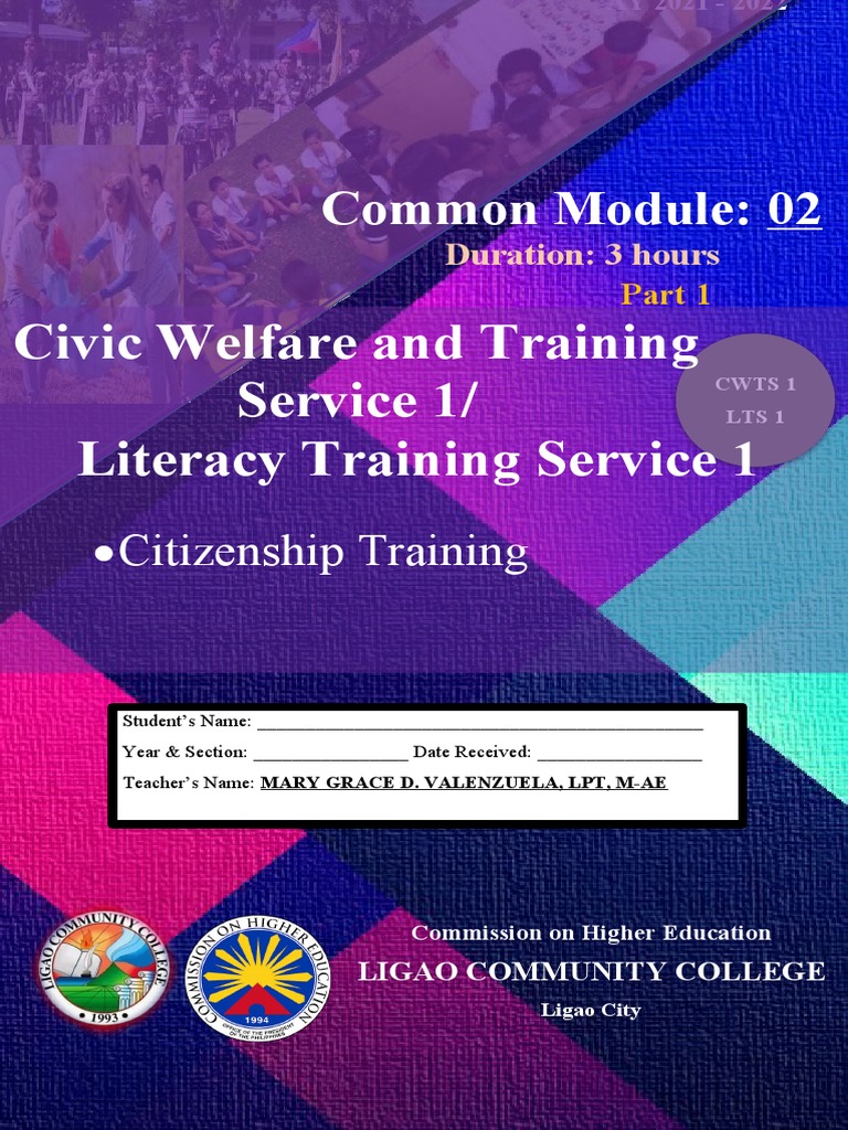 CWTS1 Module 2 Part 1 | PDF | Flag | Justice