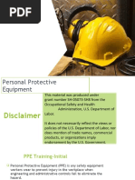 Ppe PDF | PDF | Personal Protective Equipment | Safety