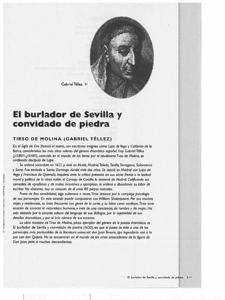 10 - El Burlador de Sevilla | PDF