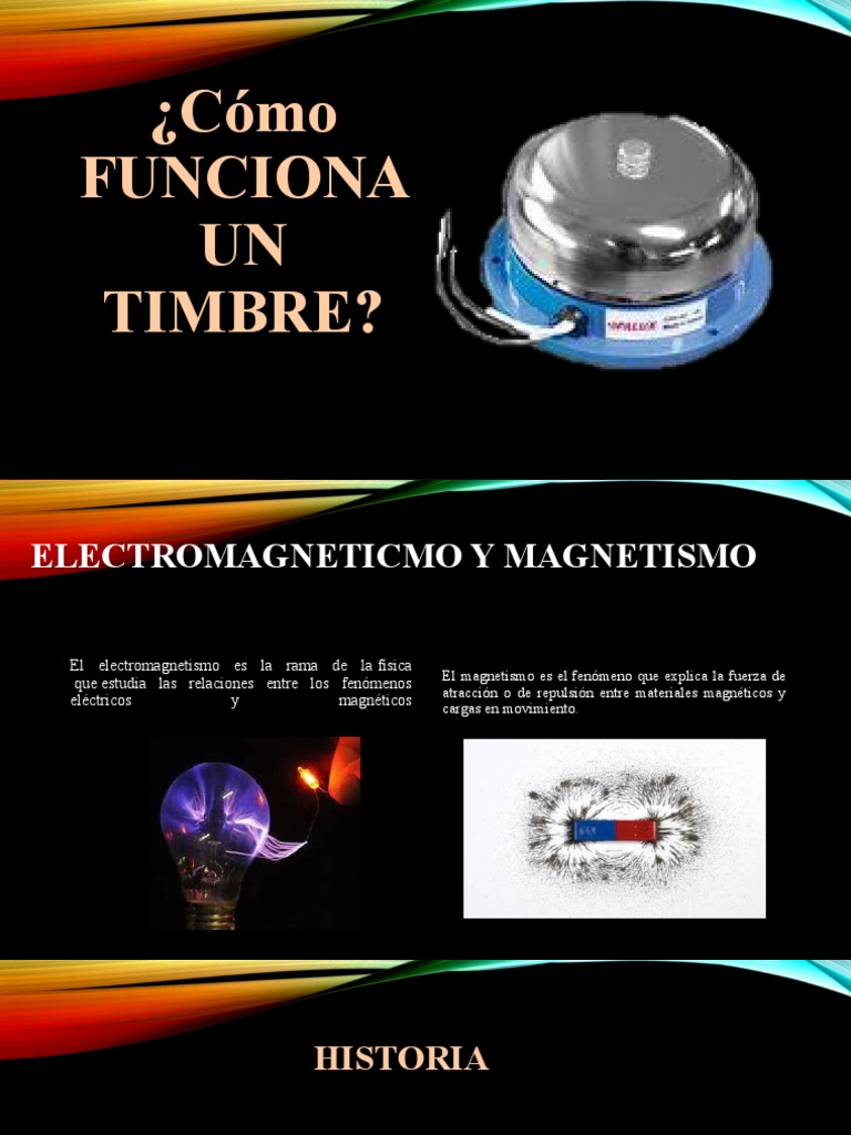 Cómo Funciona Un Timbre | PDF