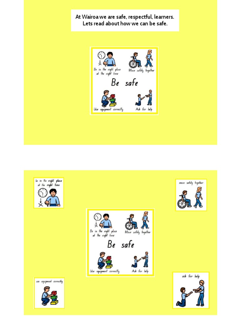 Be Safe Book Creator | PDF